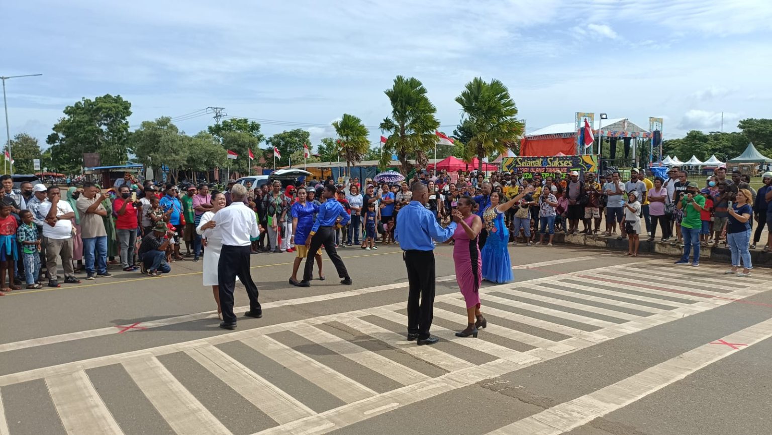 Lomba Goyang Dansa dan Chacha Menuju HUT Merauke ke-121, Romanus ...
